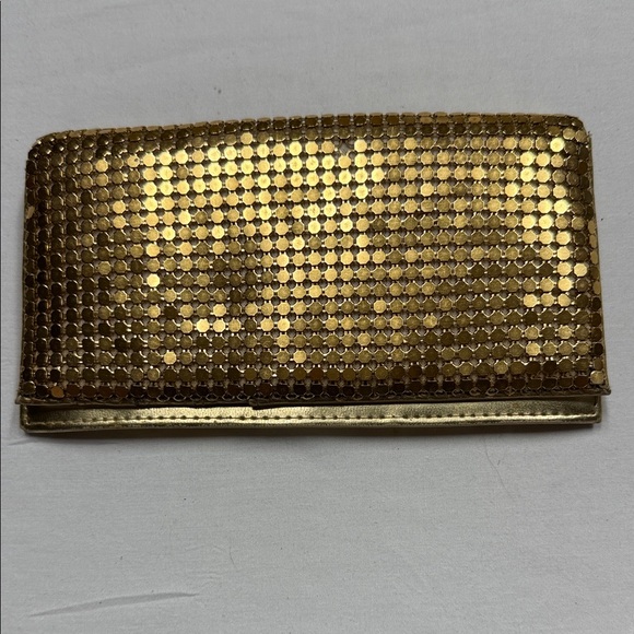 Whiting & Davis | Bags | Whiting Davis Gold Mesh Wallet | Poshmark